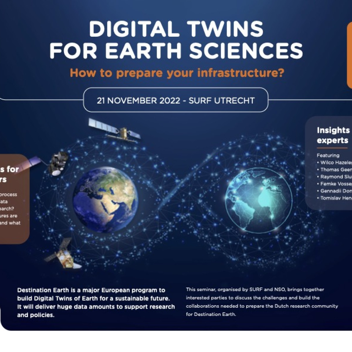 Successful seminar "Digital Twins for Earth Sciences" | SURF Communities