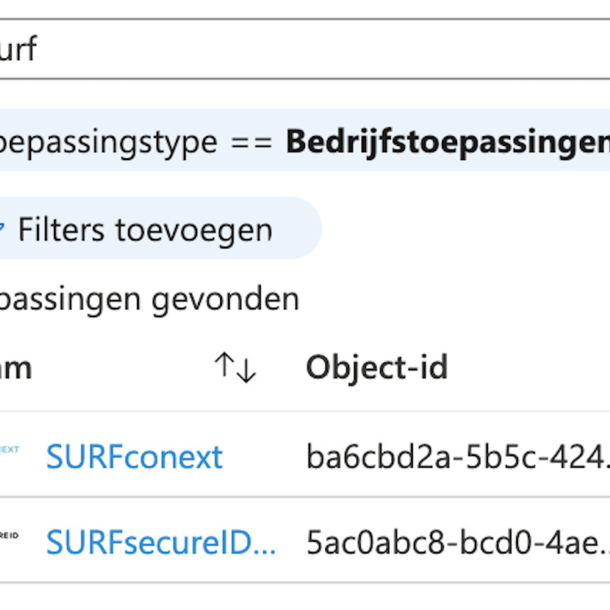 SURFconext nu beschikbaar in Microsoft Entra ID App Gallery | SURF ...